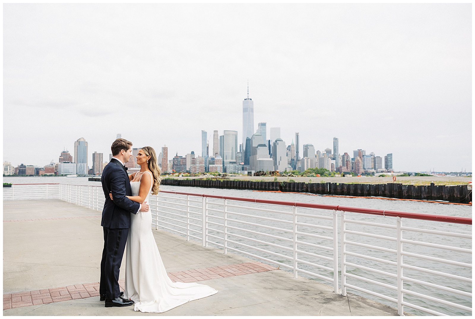 A Romantic Battello Wedding Day in Jersey City, New Jersey